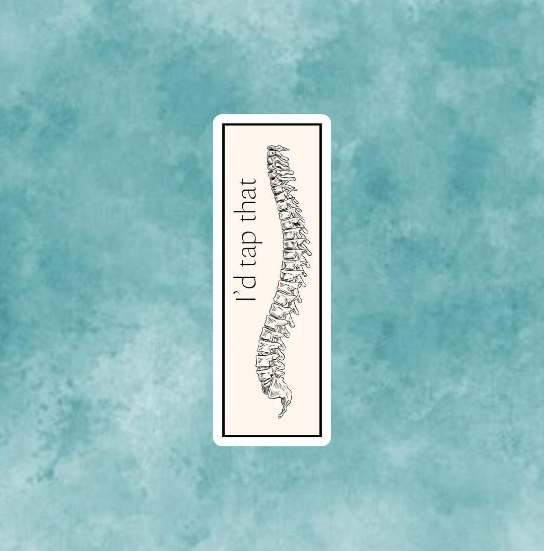 I'd Tap That -- Kiss-cut Stickers // Spine // Spinal Surgery // Team ...