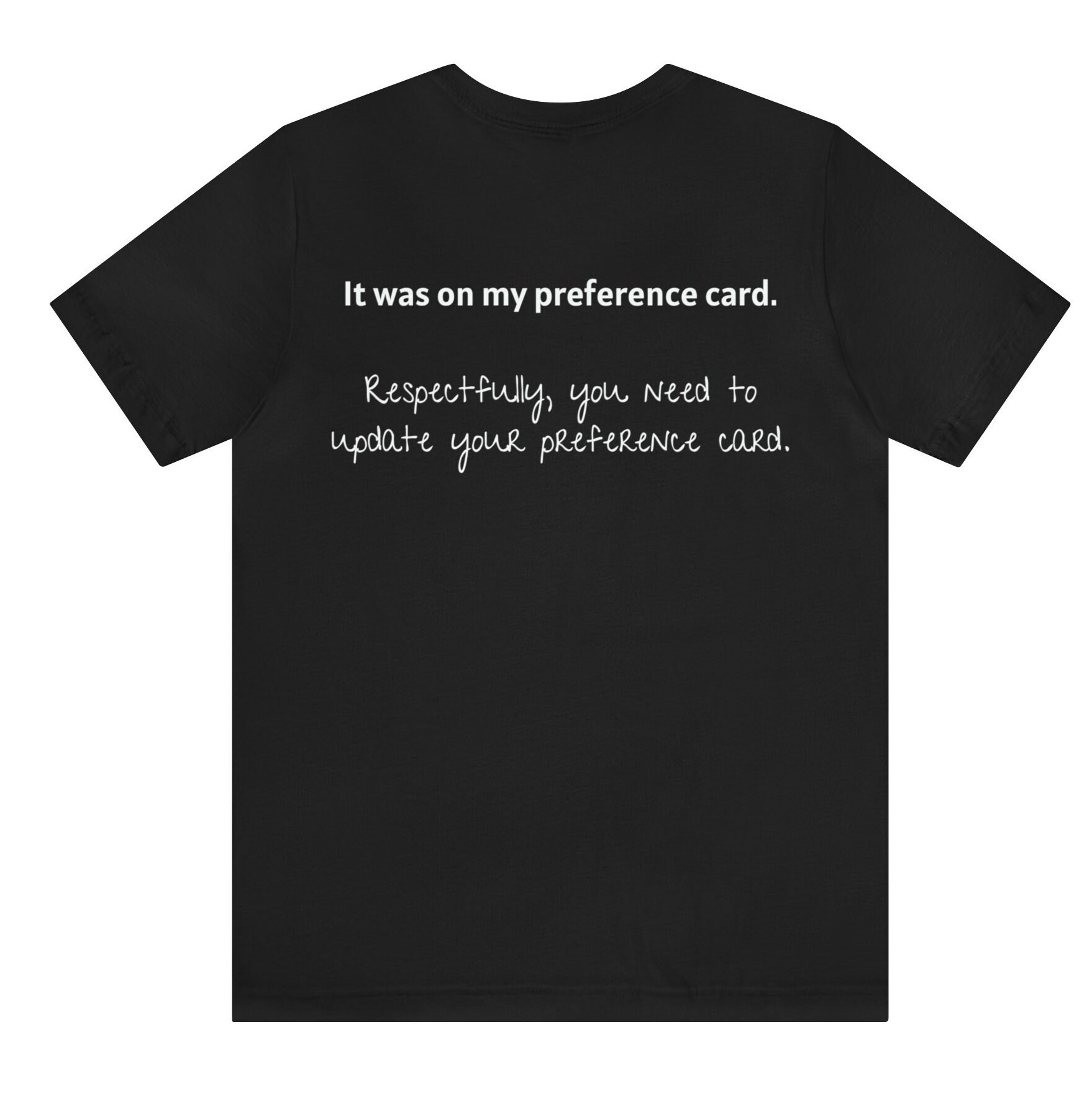 Scrub Tech & Surgeon Preference Card -- Short Sleeve Tee -- Surg Tech ...