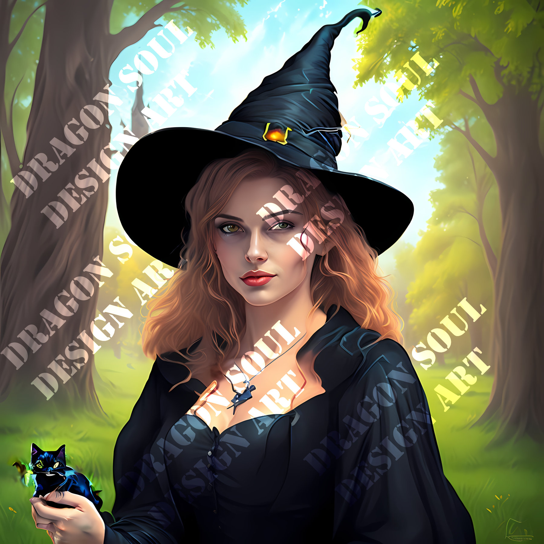Digital Download Bundle, Magical Artwork, Witch and Wizard, Fantasy ...