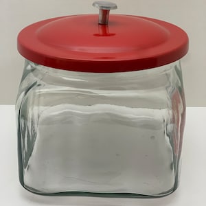 Sunbeam Bread Counter Jar & Lid Country Store Display Cookie Jar Candy ...