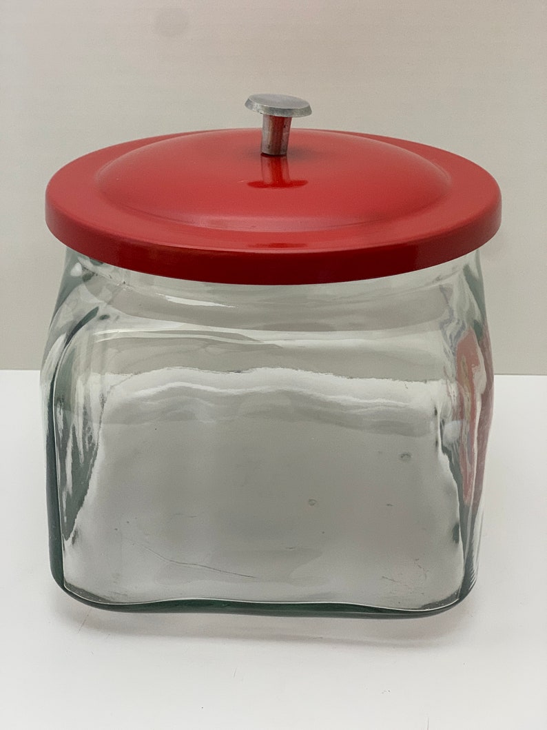 Sunbeam Bread Counter Jar & Lid Country Store Display Cookie Jar Candy ...