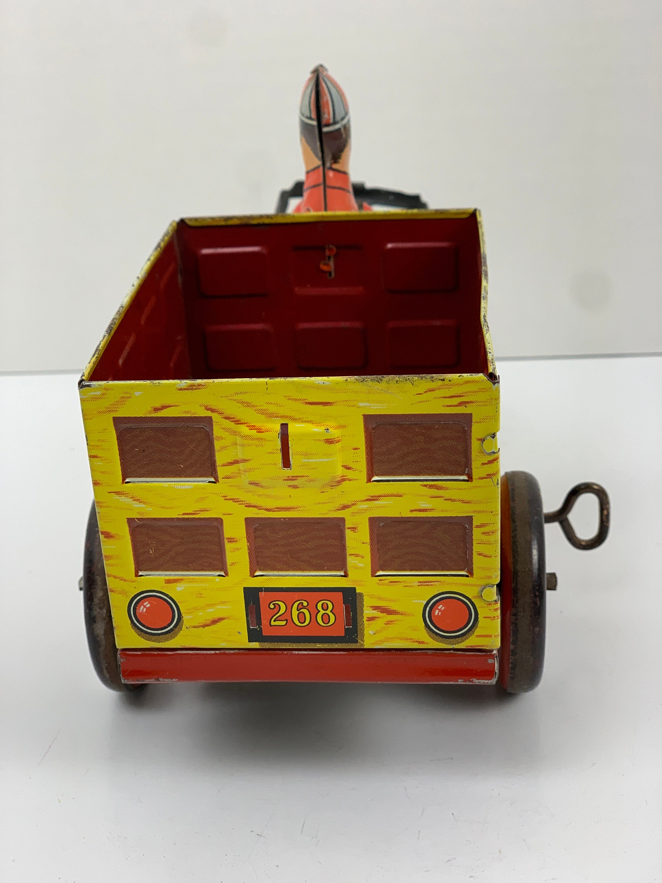 Marx Toy Company Pre-war Wind-up Tin Toy Moto-reparto Motor Delivery ...