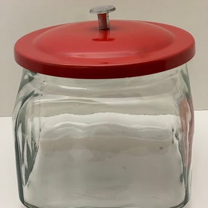 Sunbeam Bread Counter Jar & Lid Country Store Display Cookie Jar Candy ...