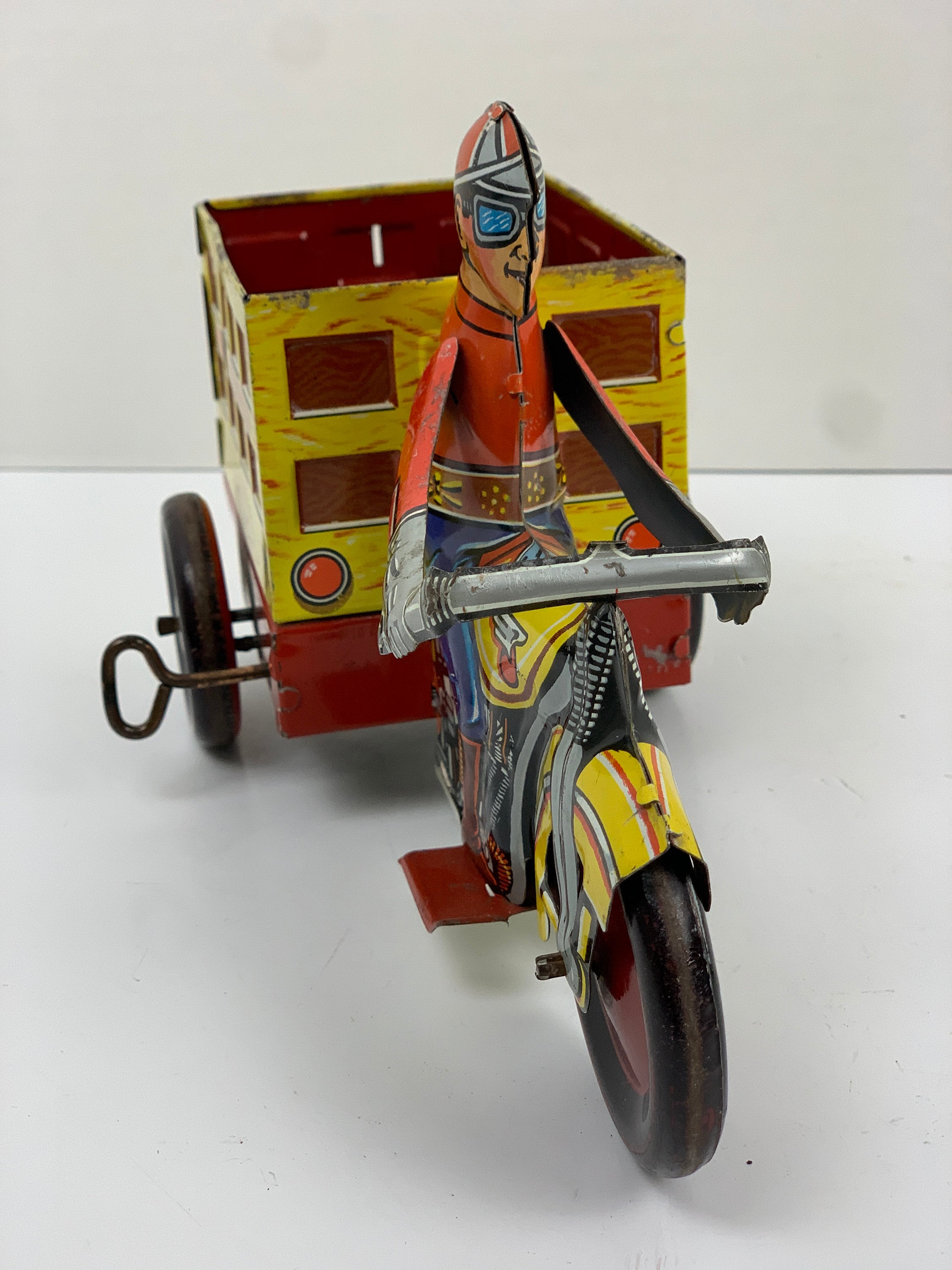 Marx Toy Company Pre-war Wind-up Tin Toy Moto-reparto Motor Delivery ...