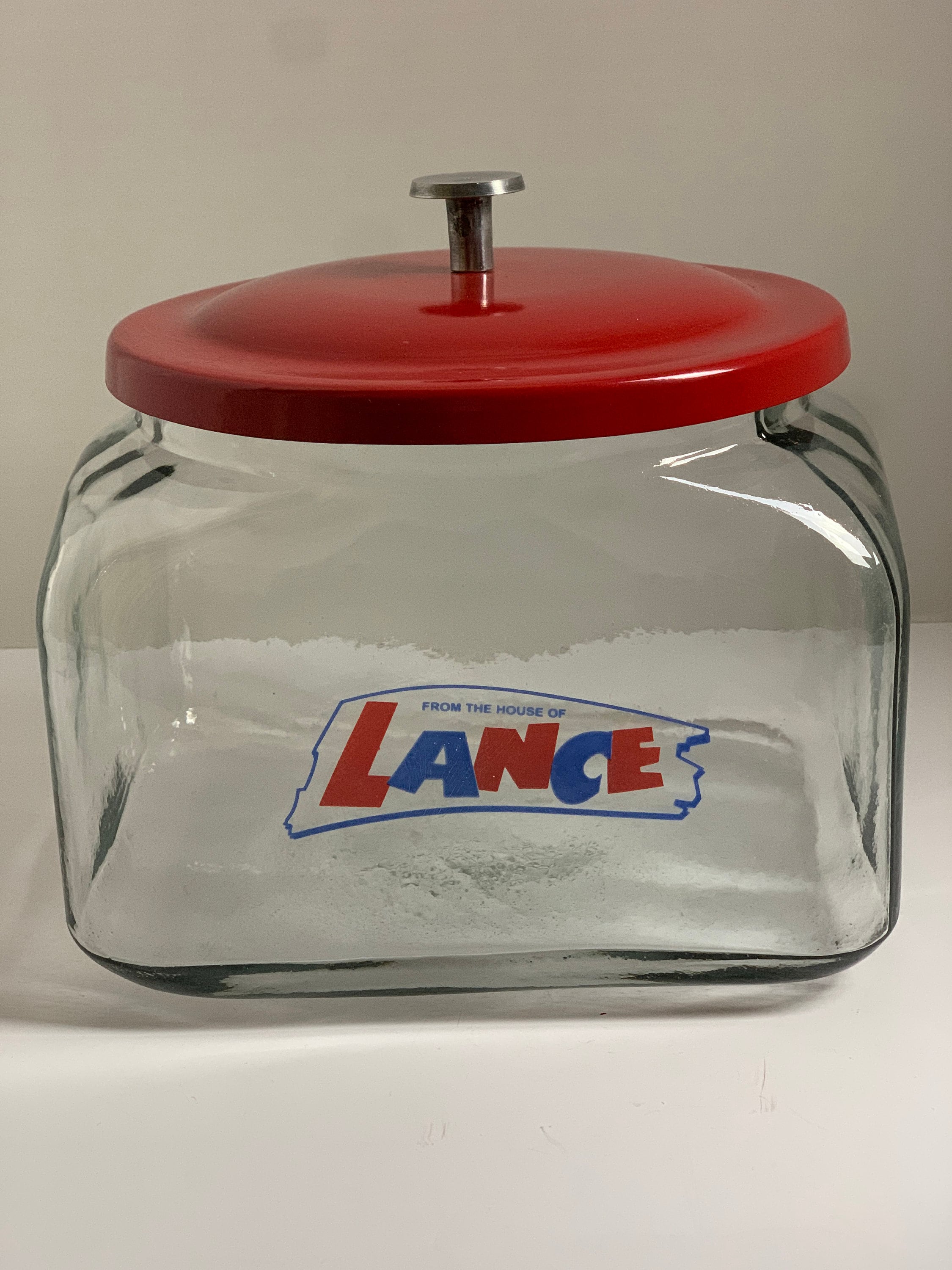 Lance Counter Jar With Lid Country Store Display Cookie Jar Candy Jar ...