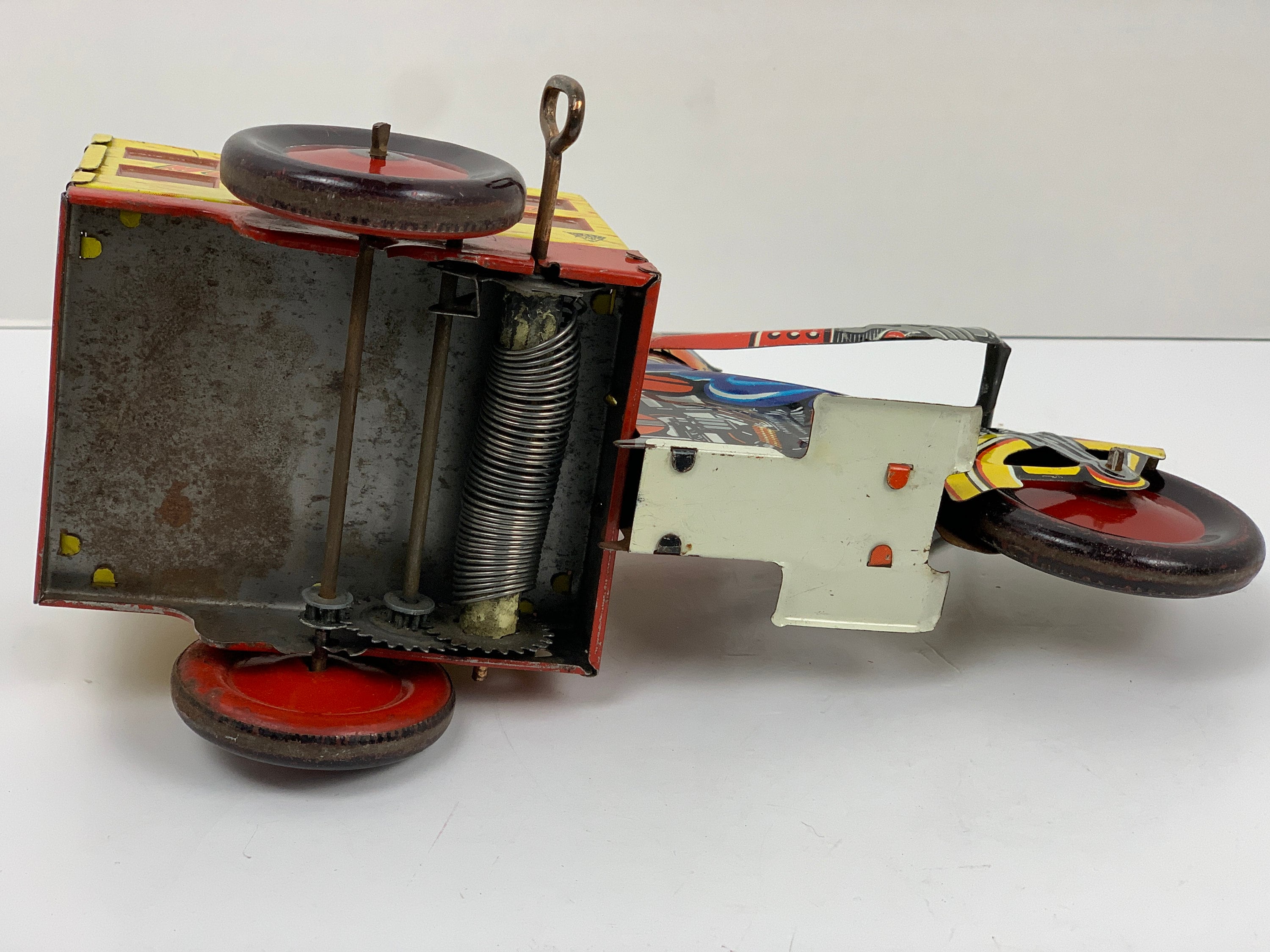 Marx Toy Company Pre-war Wind-up Tin Toy Moto-reparto Motor Delivery ...