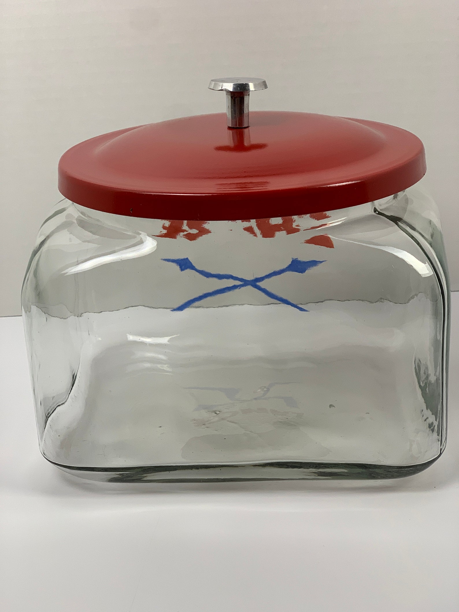 Lance Counter Jar With Lid Country Two Lance Logo Store Display Cookie ...