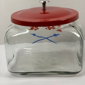 Lance Counter Jar With Lid Country Two Lance Logo Store Display Cookie ...
