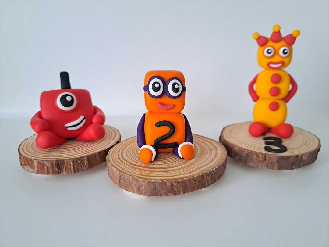 Numberblocks 1,2 and 3 Bundle - Etsy