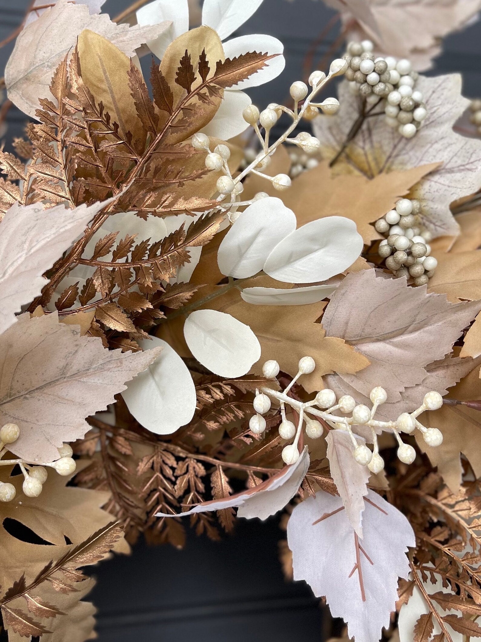 Neutral Fall Boho Wreath, Neutral Boho Wreath, Glam Boho Wreath ...