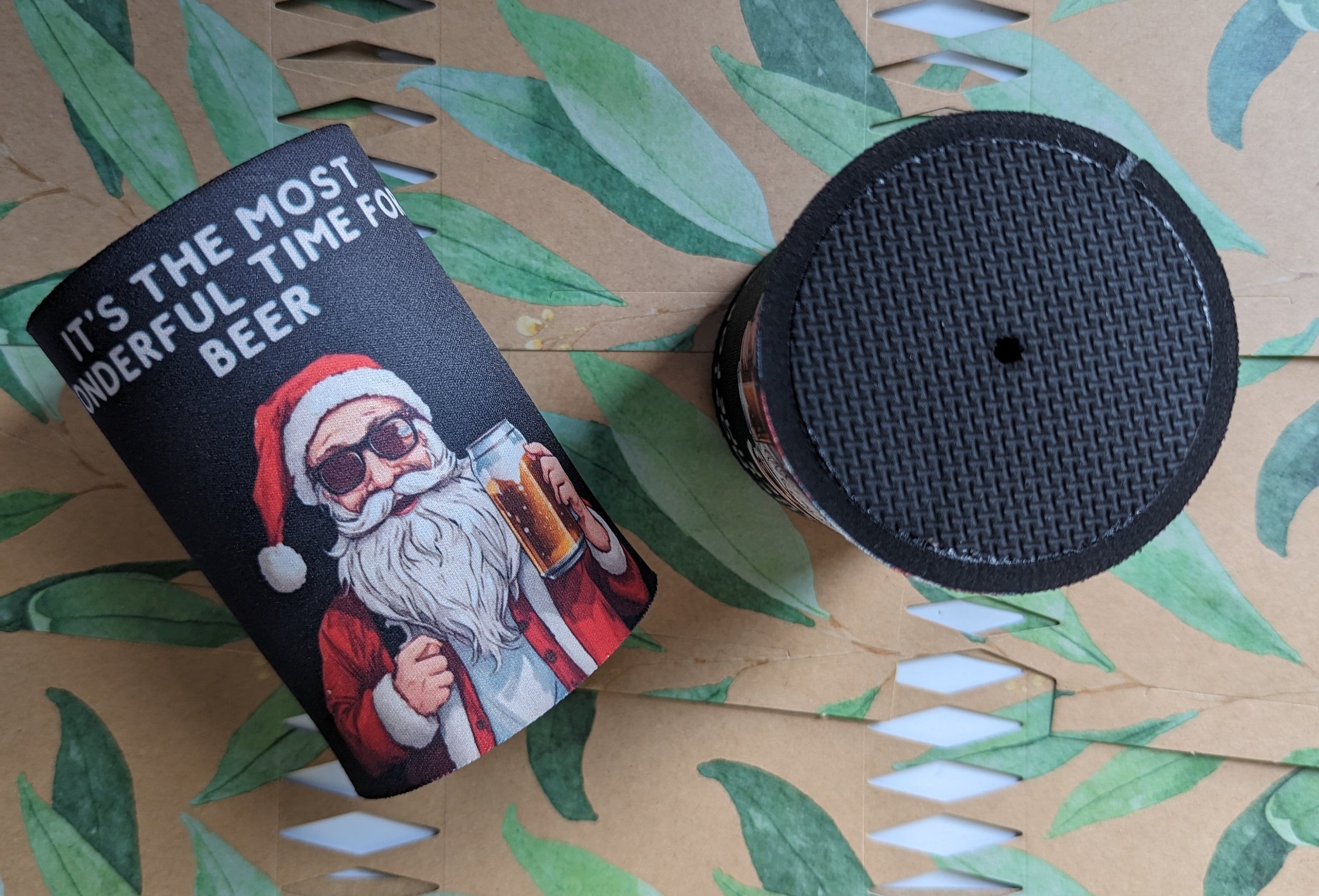 Aussie Hipster Santa Funny Beer Stubby Holder Christmas - Etsy Australia