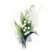 LILY of the VALLEY FLOWER Digital Download - Etsy