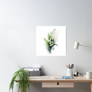 LILY of the VALLEY FLOWER Digital Download - Etsy