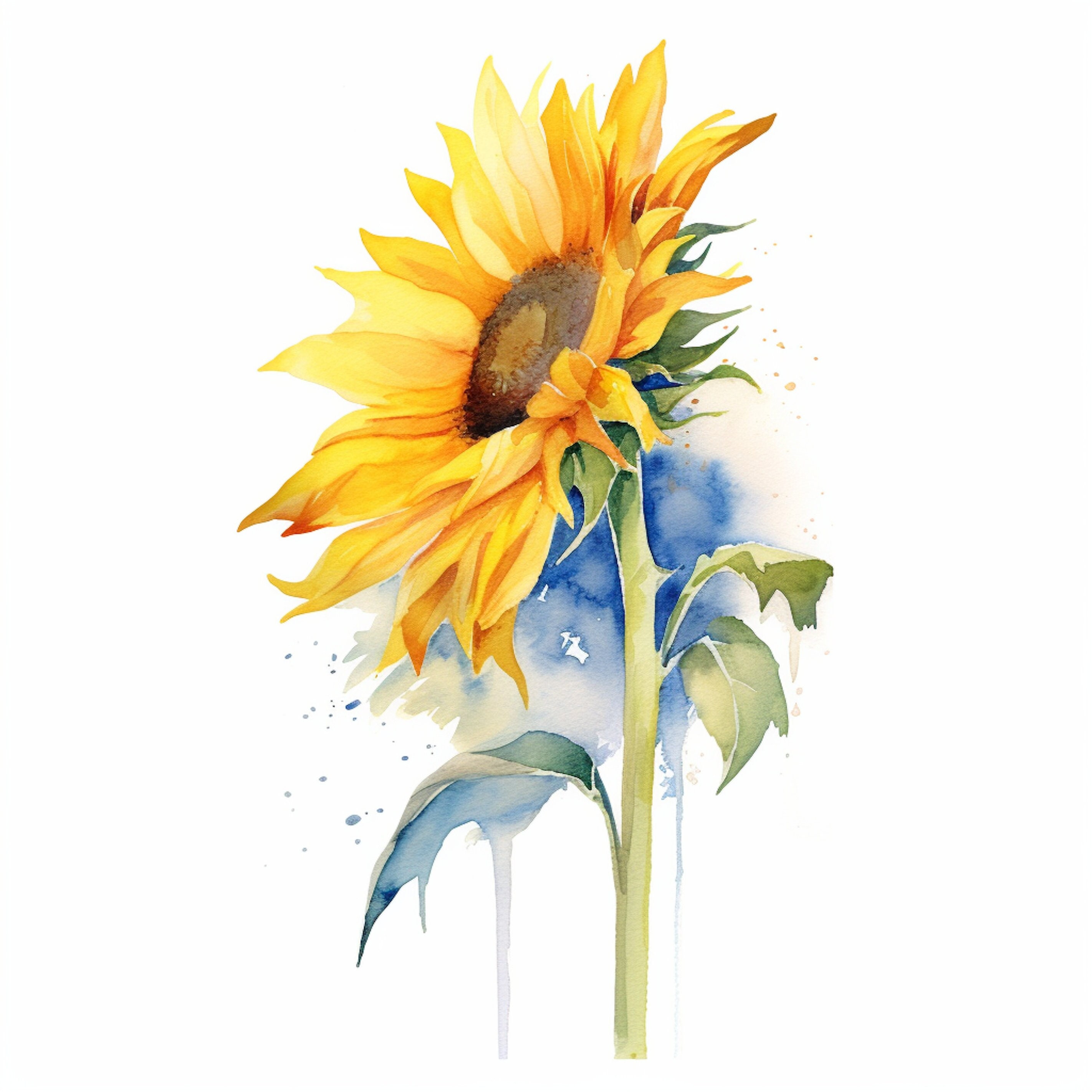 SUNFLOWER Digital Download - Etsy