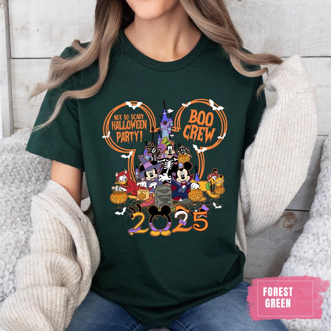 Mickey and Co Boo Crew Family Halloween 2025 , Pumpkin Scary Halloween ...