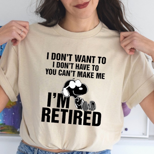 Snoopy Retirement - Etsy