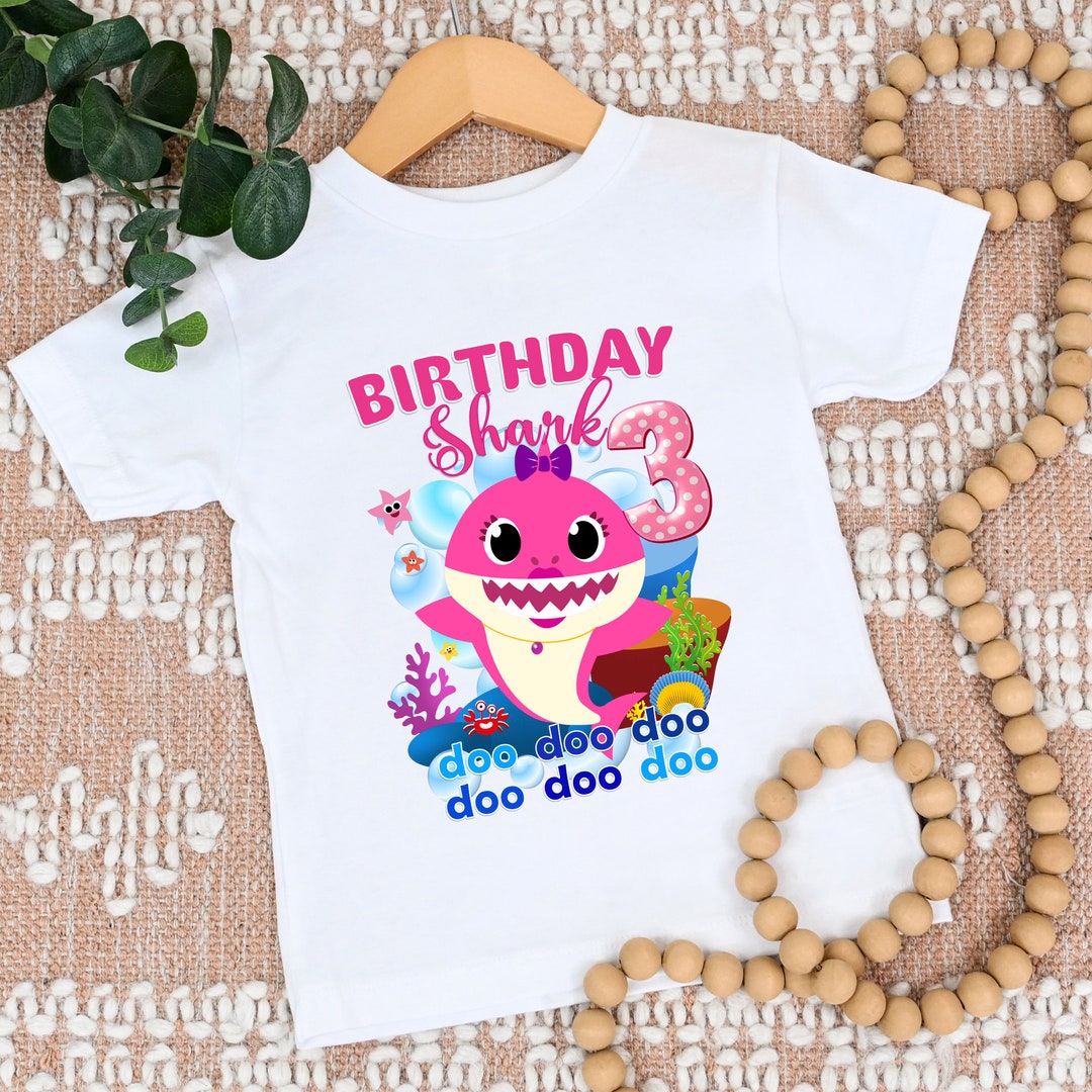 Baby Shark Family, Custom Baby Shark, Baby Shark Birthday Shirt, Baby ...