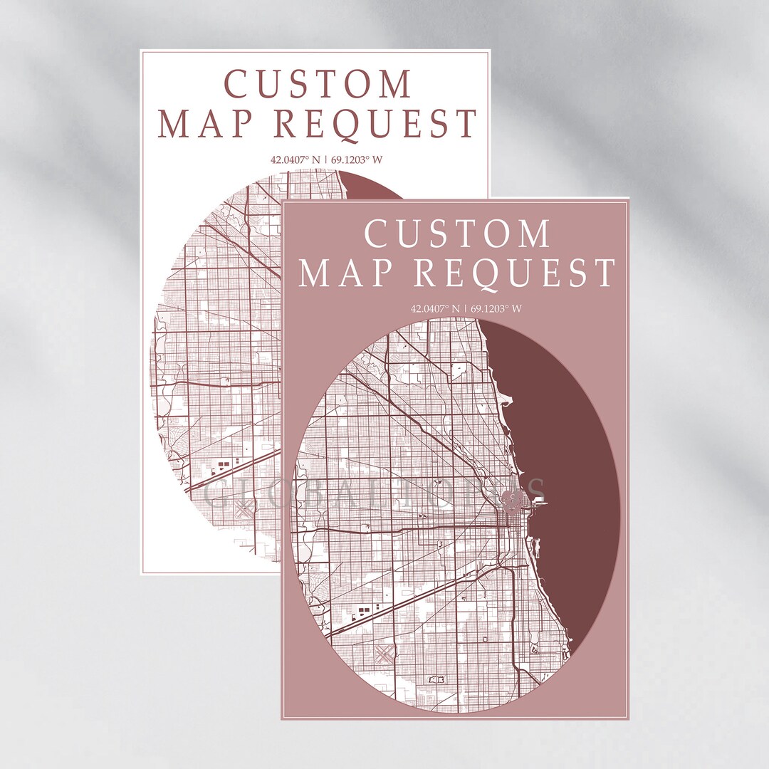 Circle Frame Custom Topographic Lines Map Digital Download Map Decor - Etsy