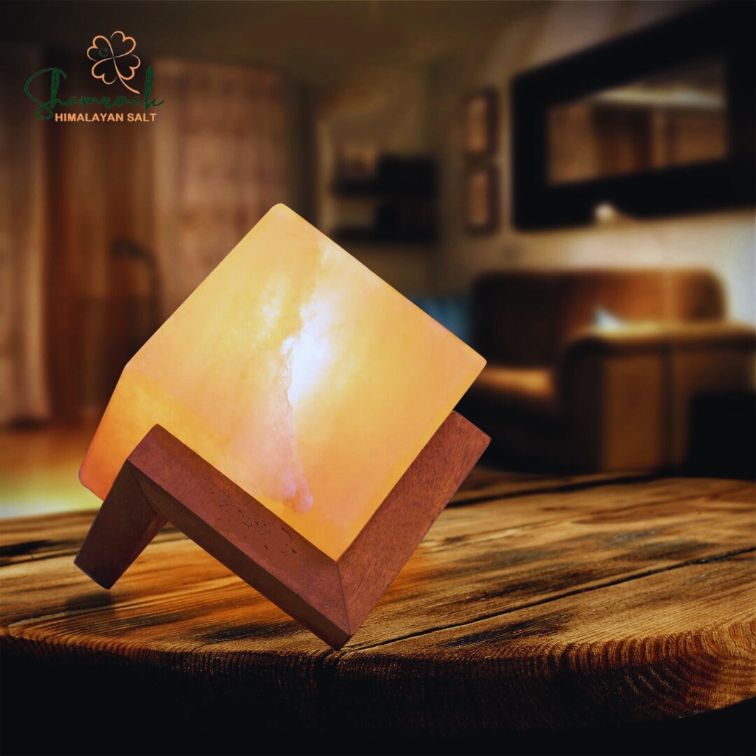 Shamrock Himalayan Salt Lamp Sphere Shape. - Etsy