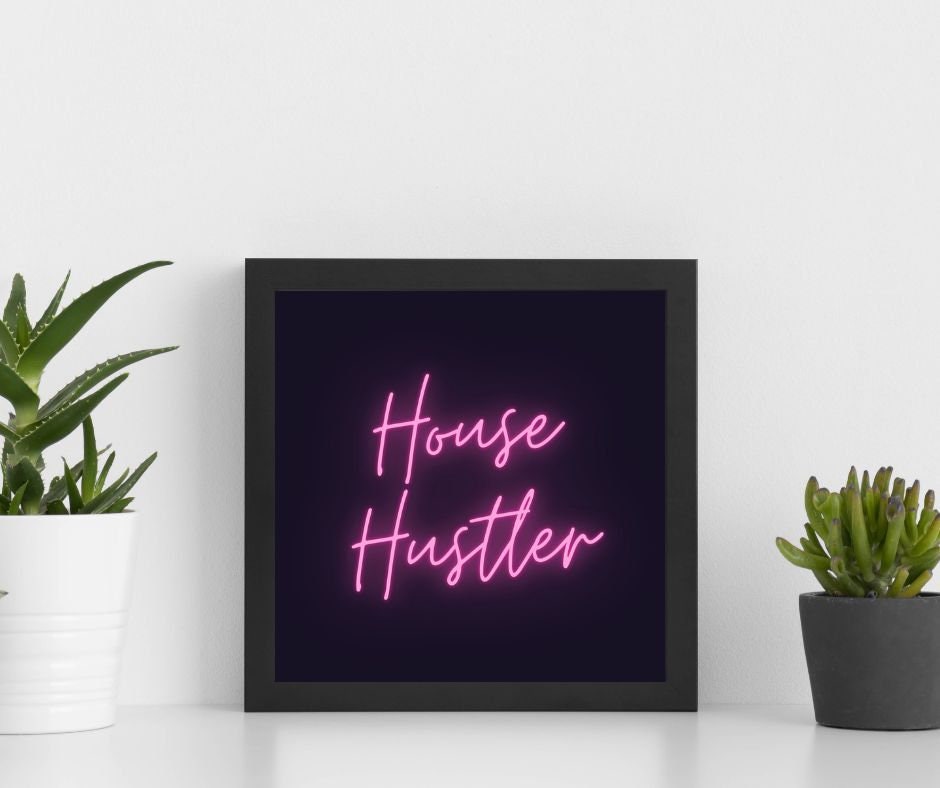 Set of 3 Neon Motivational Quotes for Realtors, Art Deco, Instant Print ...