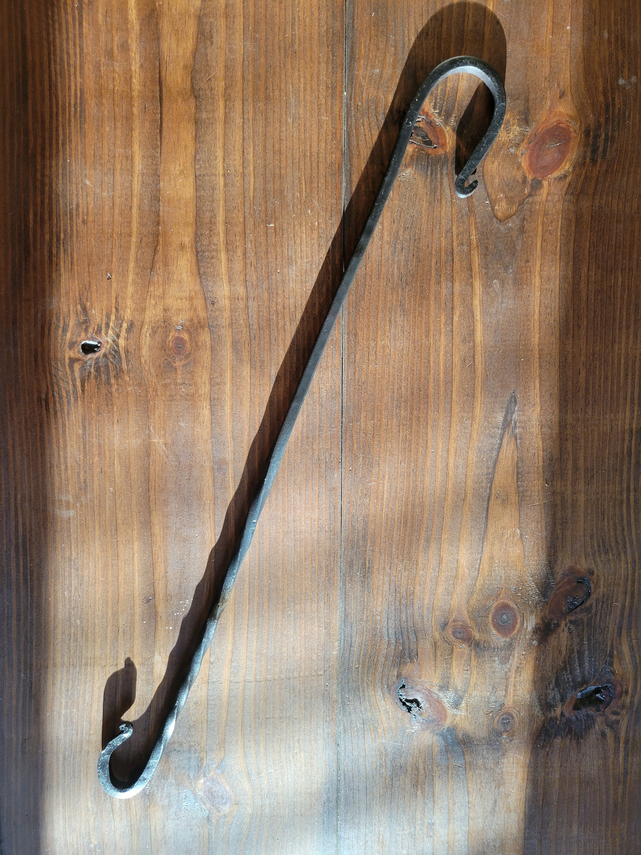 Hand Forged Hook Hanging Rod for Plants Bird Feeders Bird - Etsy