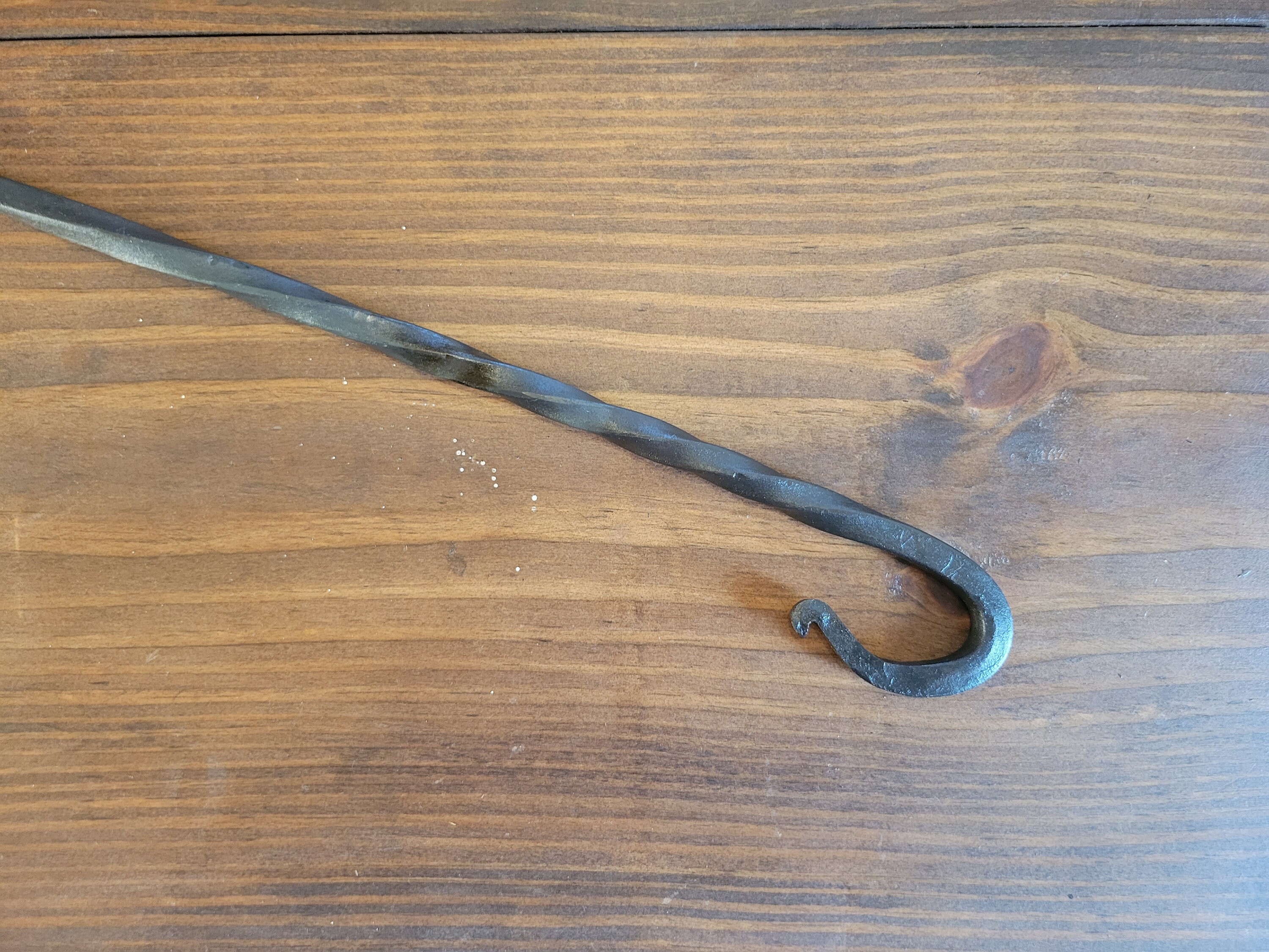 Hand Forged Hook Hanging Rod for Plants Bird Feeders Bird - Etsy