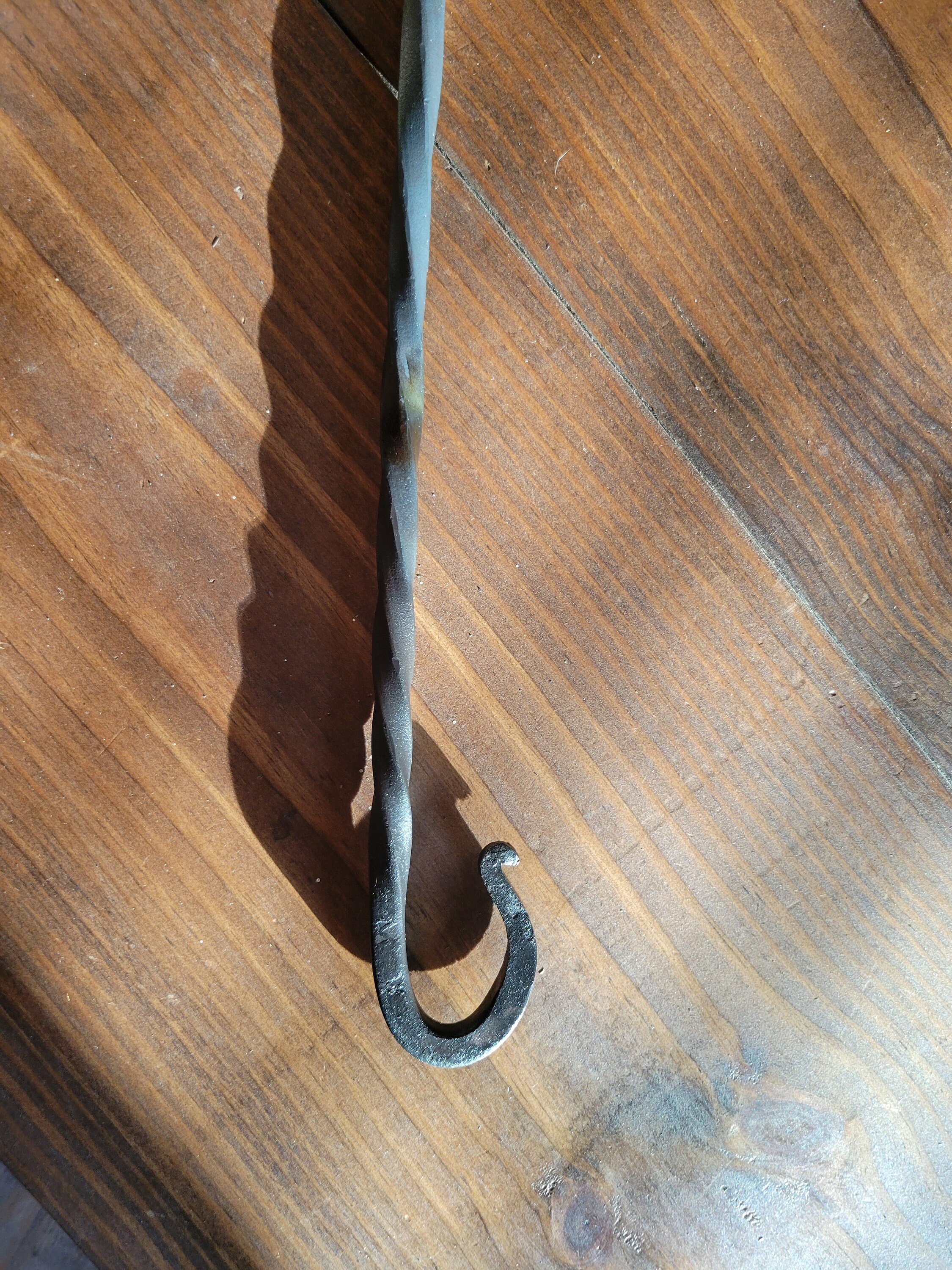 Hand Forged Hook Hanging Rod for Plants Bird Feeders Bird - Etsy