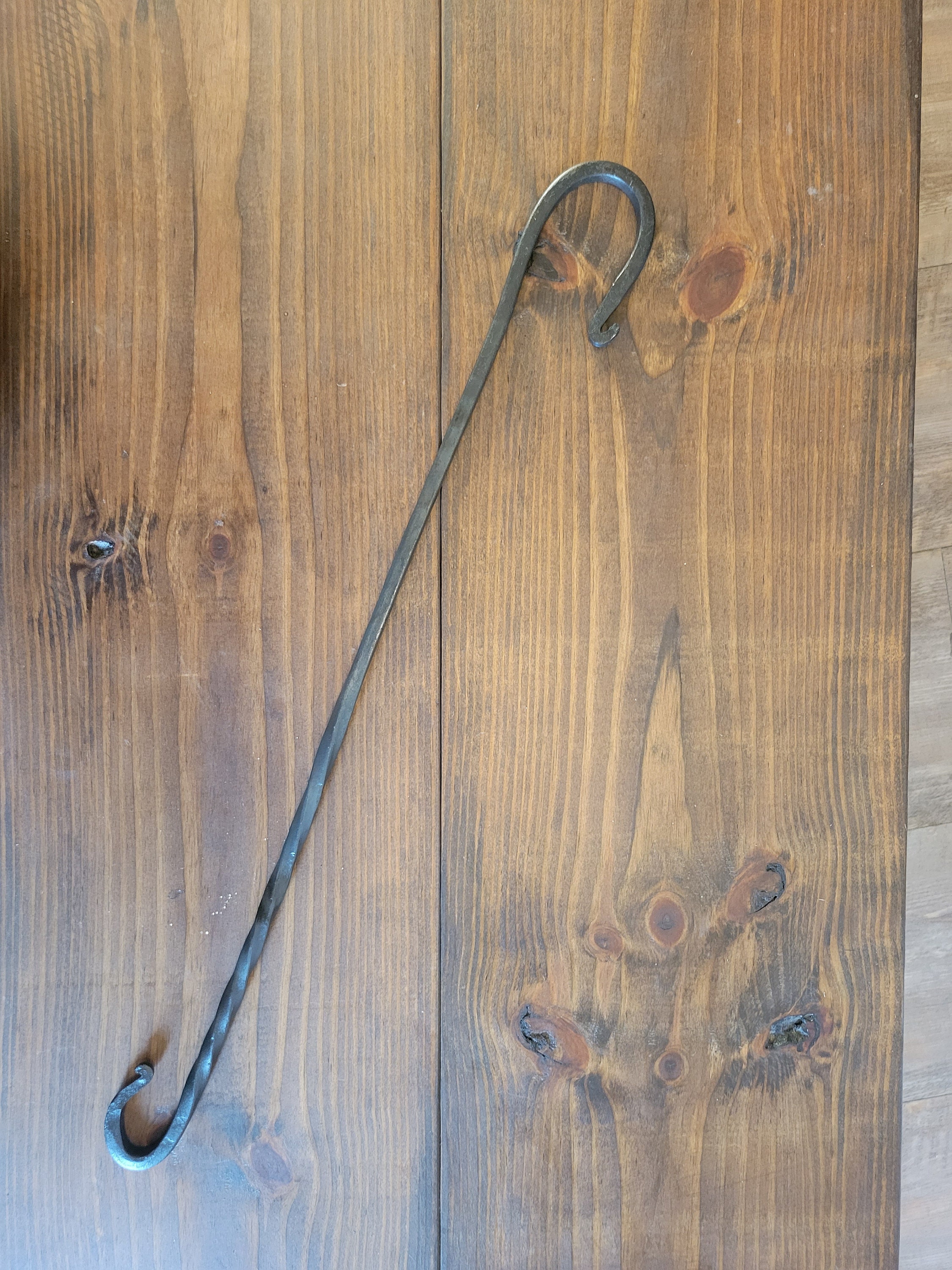 Hand Forged Hook Hanging Rod for Plants Bird Feeders Bird - Etsy