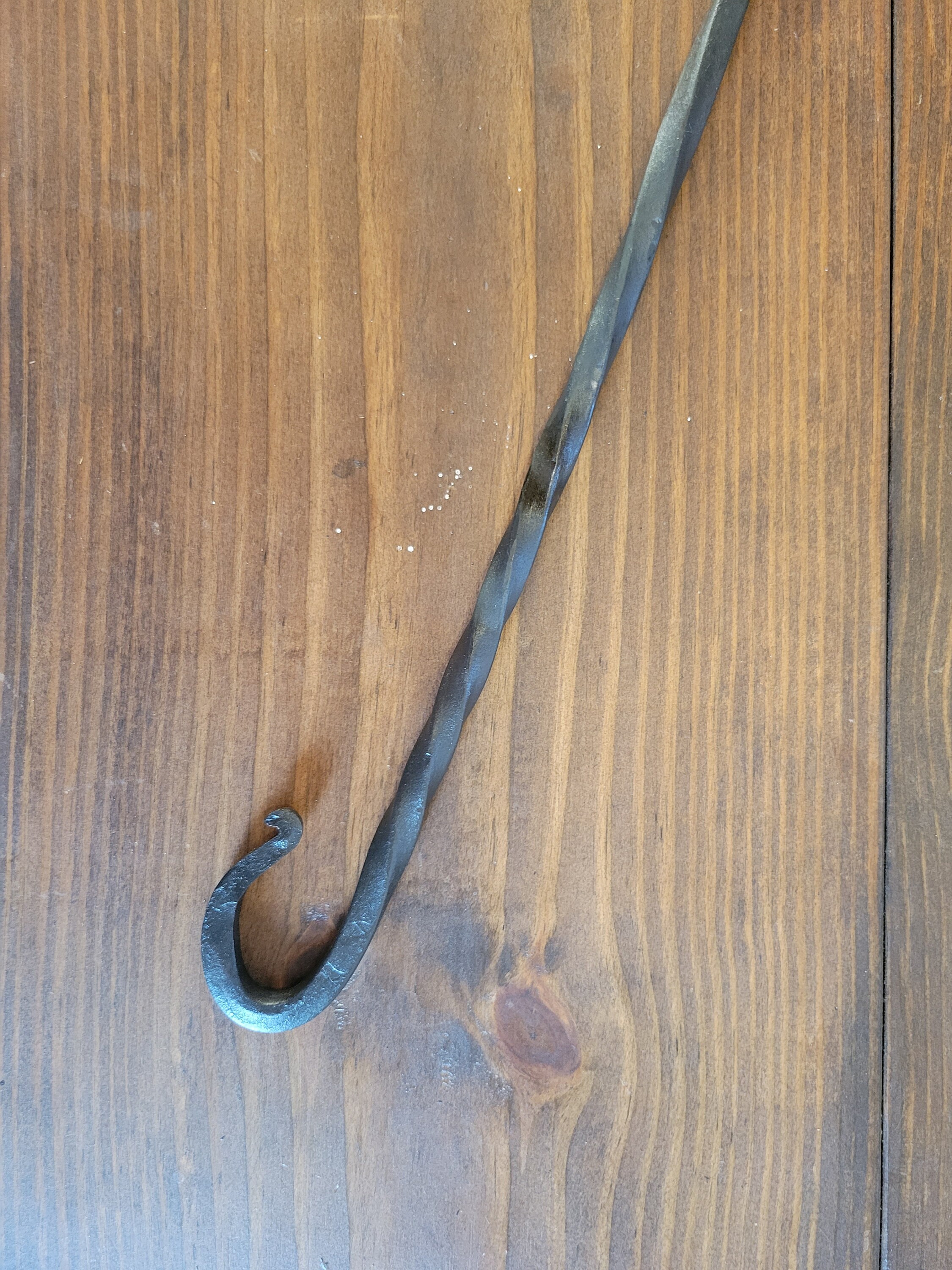 Hand Forged Hook Hanging Rod for Plants Bird Feeders Bird - Etsy