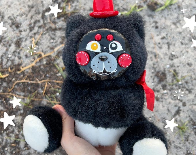 FNAF Lefty/marionette Clay Face Plush | Five Nights at Freddy’s ...