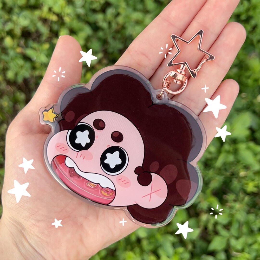 Steven Universe Shaker Keychain | Epoxy Acrylic Shaker Keychain | Fry ...