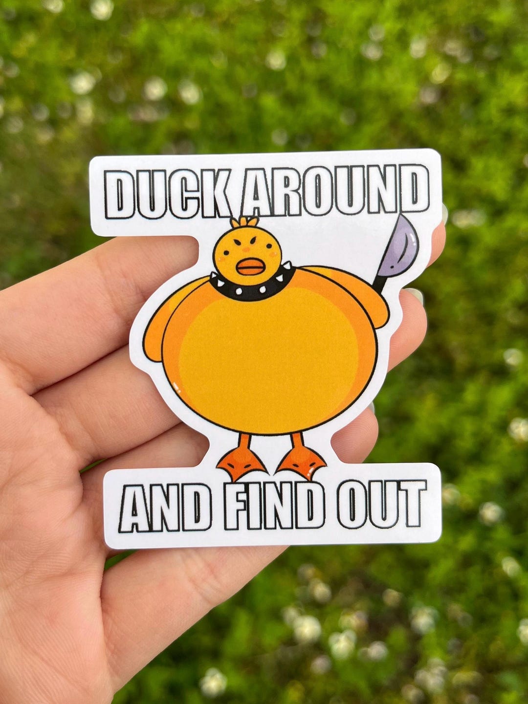 Duck Around and Find Out 2.5” Sticker - Etsy