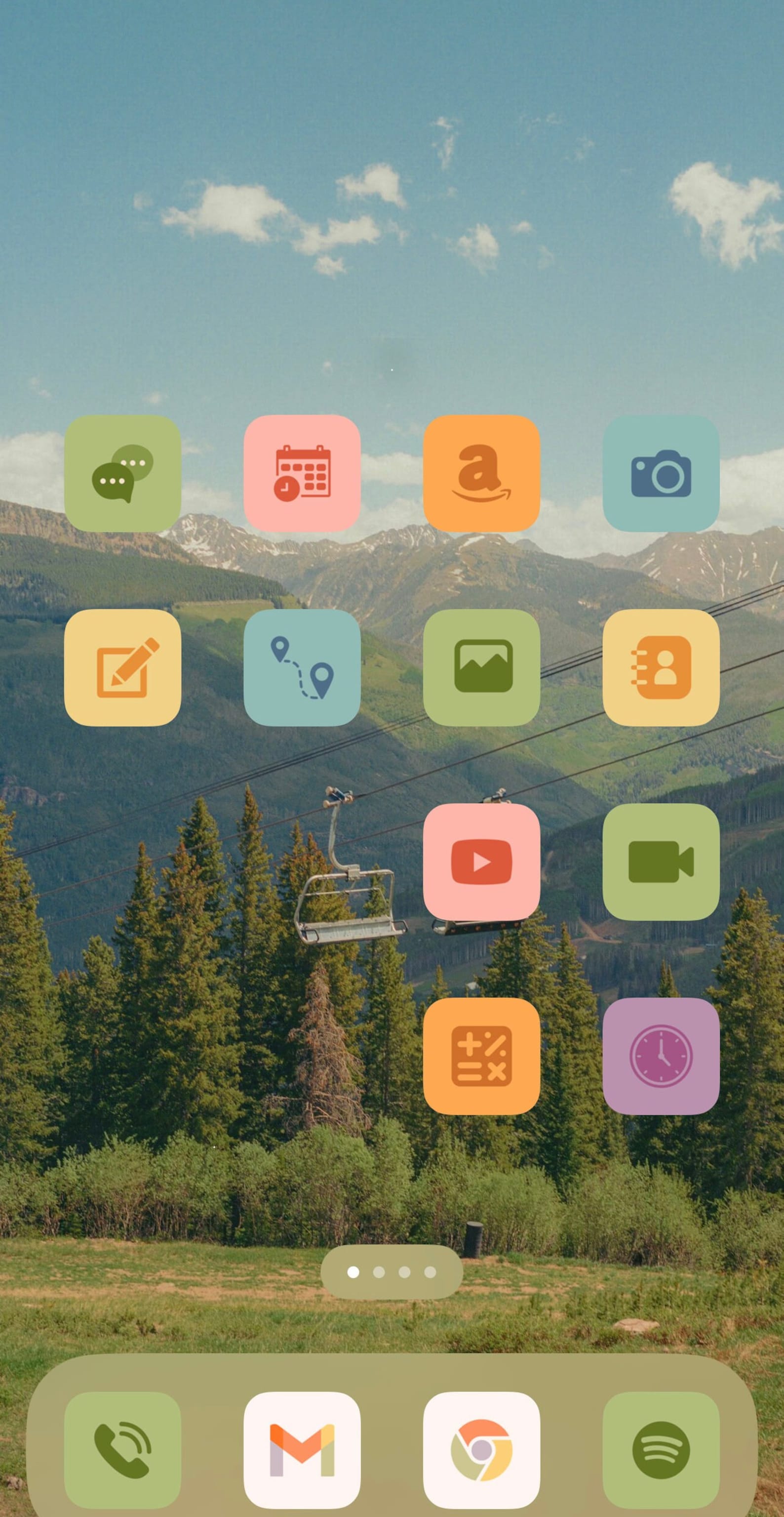 Pastel Indie iPhone App Icons Pack | Trendy iPhone Android Icons ...