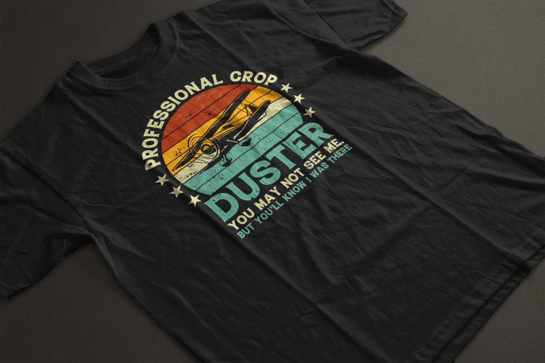 Professional Crop Duster Funny Fart Shirt , Father's Day Gift, Blue ...