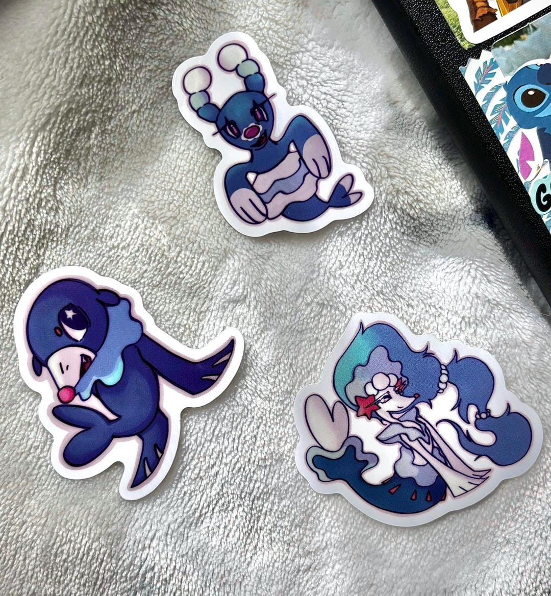 Popplio, Brionne, and Primarina Sticker Pack! - Etsy