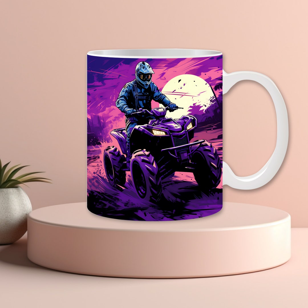 ATV Quad Bike 4-Wheeler Motorsport 11 Unzen & 15 Unzen Becher - Etsy.de