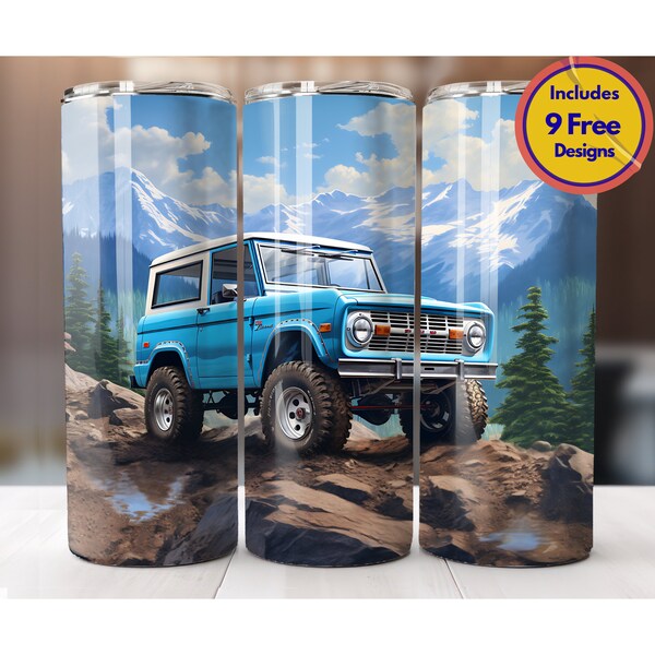 Sublimation Ford Bronco Design - Etsy
