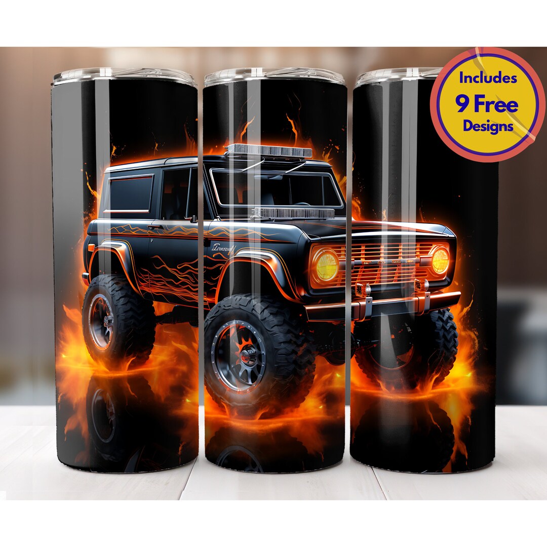 Ford Bronco 20 Oz Skinny Tumbler Sublimation Design Classic - Etsy