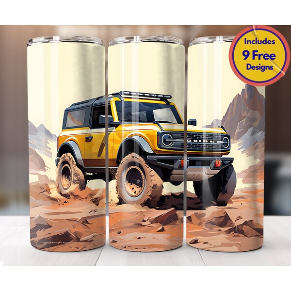 Sublimation Ford Bronco Design - Etsy