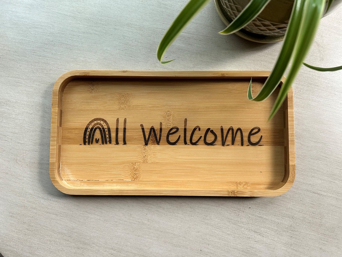 Custom Engraved Catch All/decorative Tray - Etsy