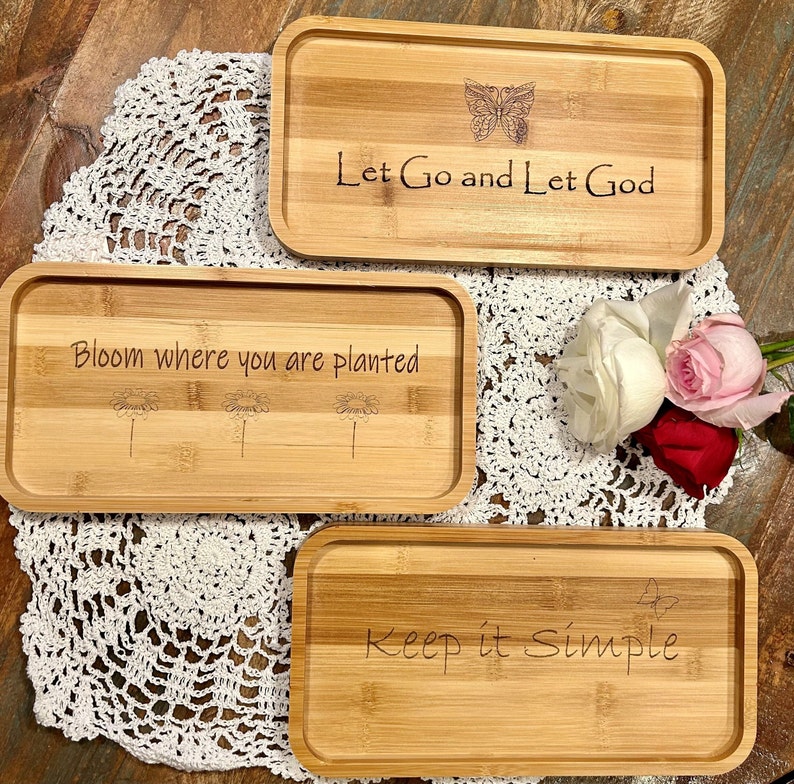 Custom Engraved Catch All/decorative Tray - Etsy