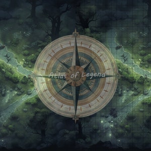 Dnd Forest Battlemaps V1 Bundle, 8 D&D Battlemaps, Dungeons and Dragons ...