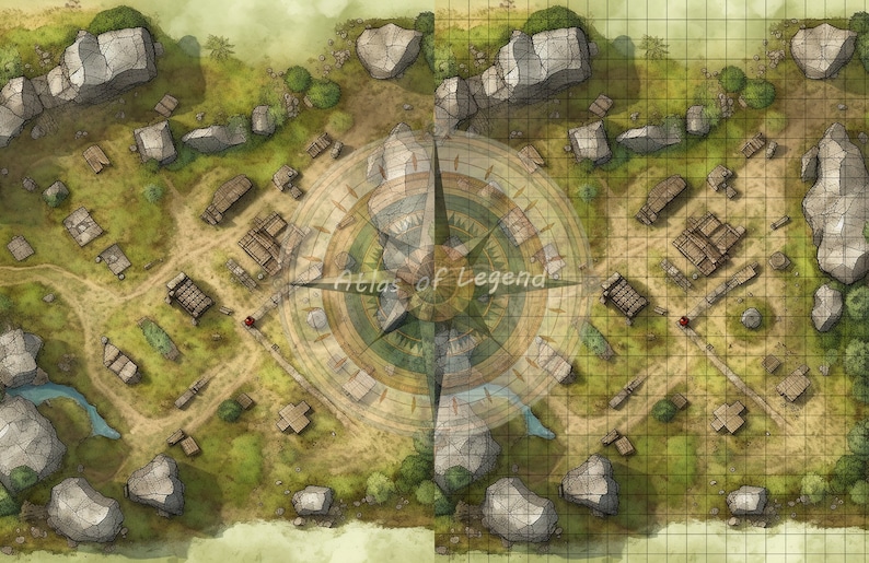 Dnd Plains Bundle 11 D&D Battlemaps Dungeons and Dragons - Etsy