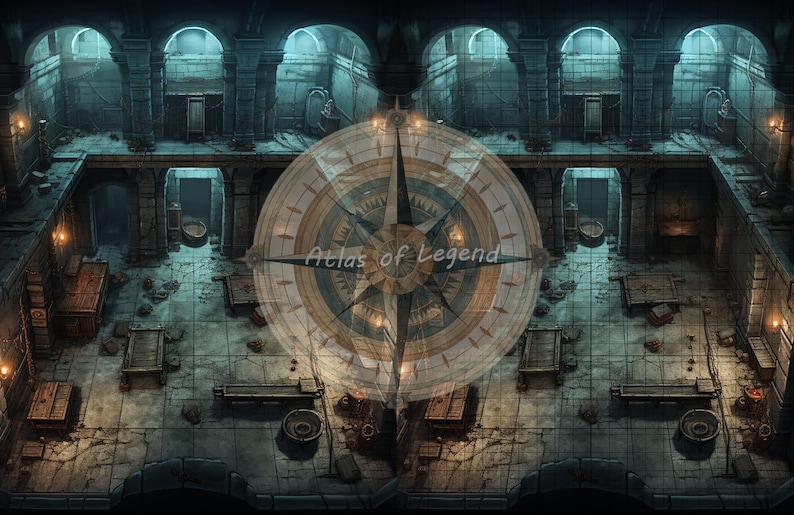 Dnd Castle Interiors Bundle, 12 D&D Battlemaps, Dungeons and Dragons ...