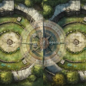 Dnd Stadiums and Arenas Maps Bundle, 10 D&D Battlemaps, Dungeons and ...