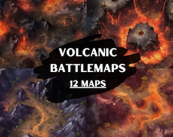 Dnd Jungle Battle Maps V1 Bundle, 15 D&D Battlemaps, Dungeons and ...