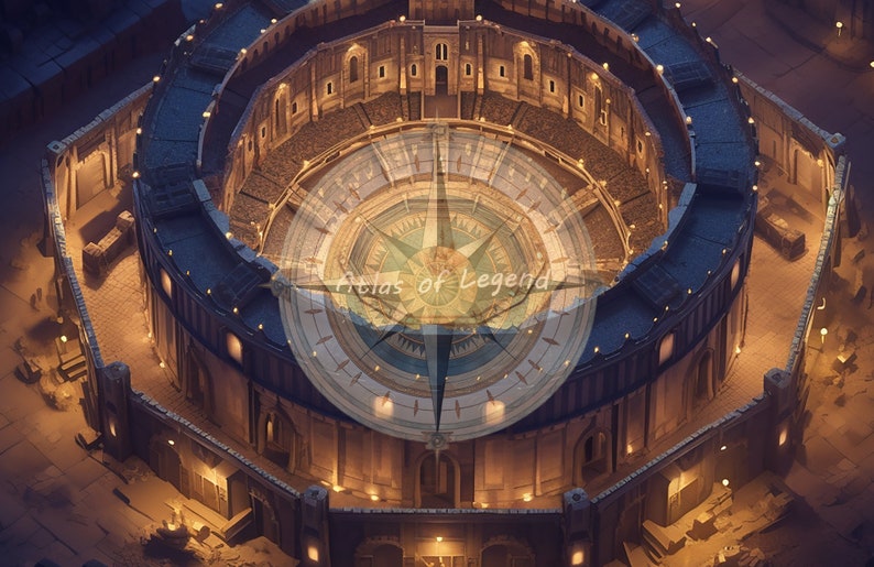 Dnd Stadiums and Arenas Maps Bundle, 10 D&D Battlemaps, Dungeons and ...