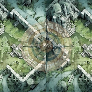 Dnd Arctic Battlemaps Bundle, 12 D&D Battlemaps, Dungeons and Dragons ...