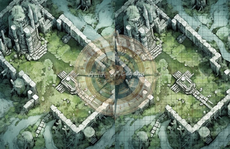 Dnd Arctic Battlemaps Bundle, 12 D&D Battlemaps, Dungeons and Dragons ...