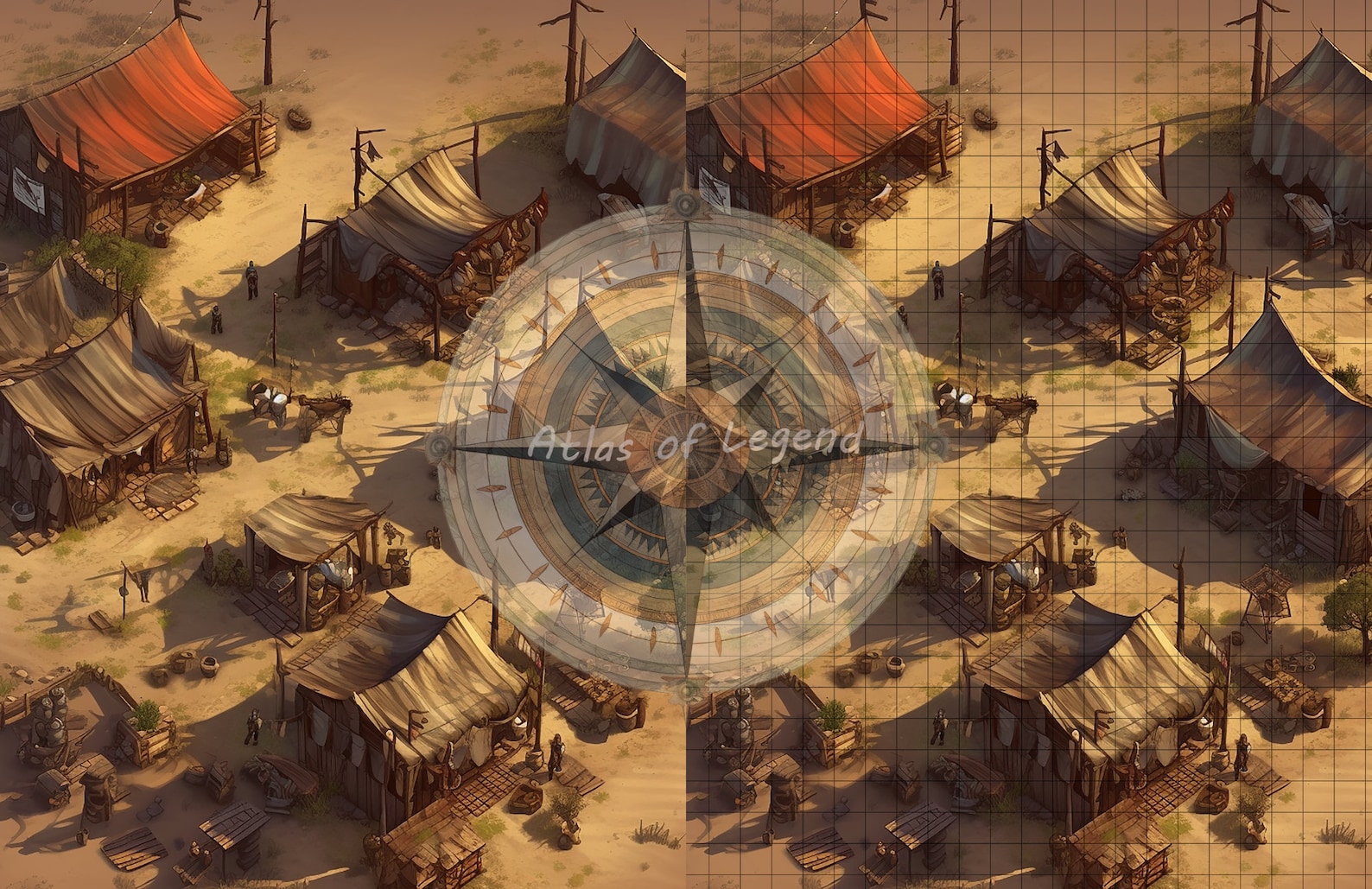 Dnd Wild West Settlements Bundle, 8 D&D Battlemaps, Dungeons and ...